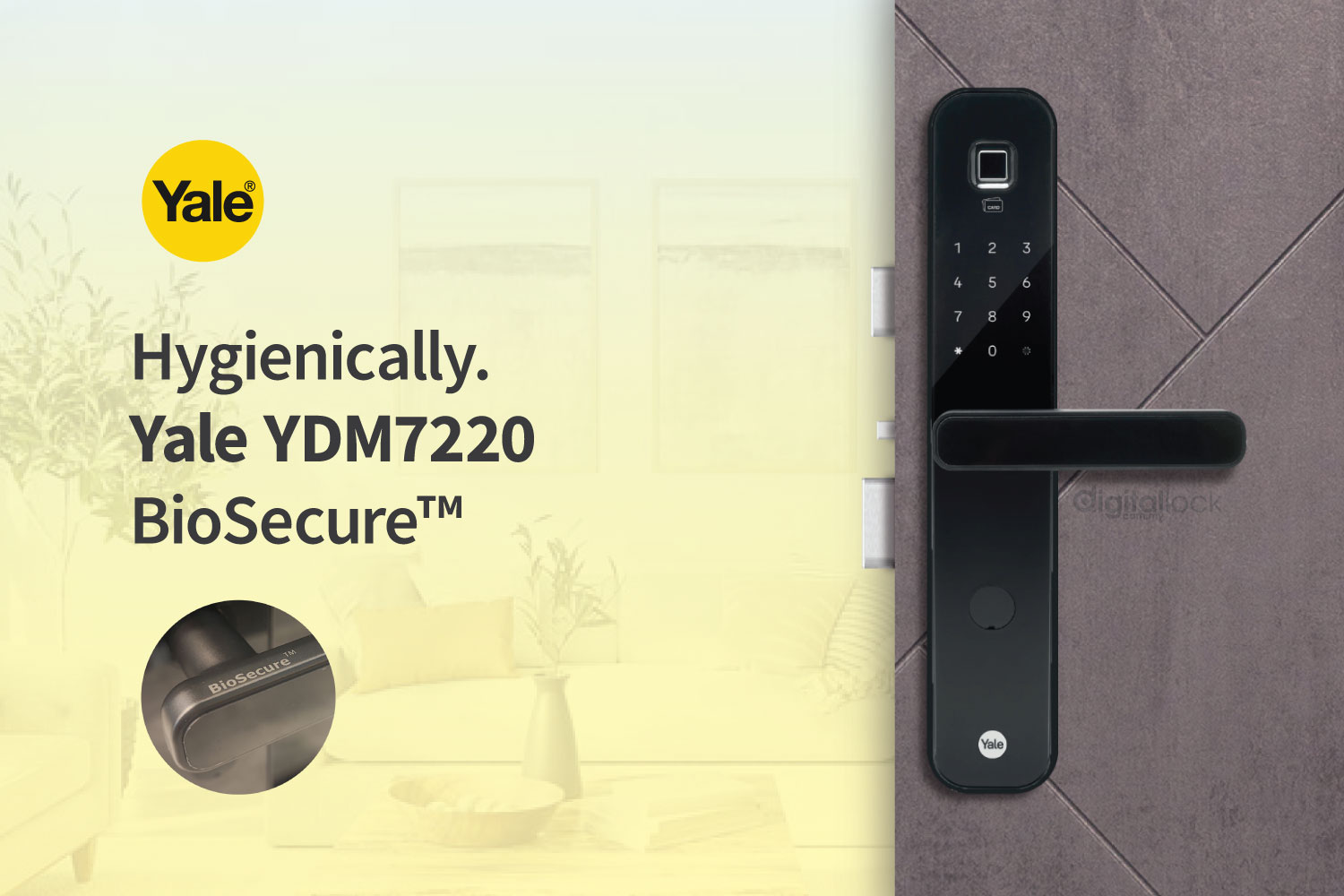 Digital Lock Malaysia | Malaysia Digital Lock | Digital Lock Main Door | Smart Lock Malaysia